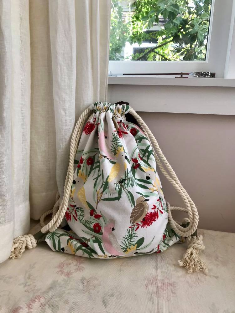 mi-mochila-parrots – New/upcycled Fabric Backpacks